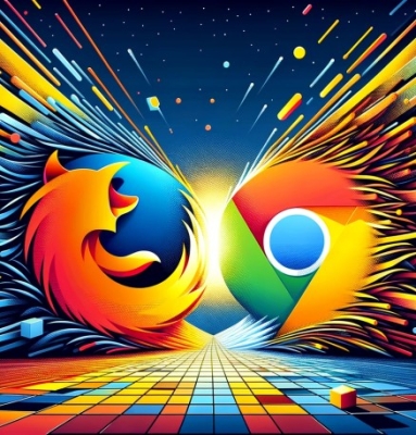 Clash between Firefox and Chrome - KDE Store