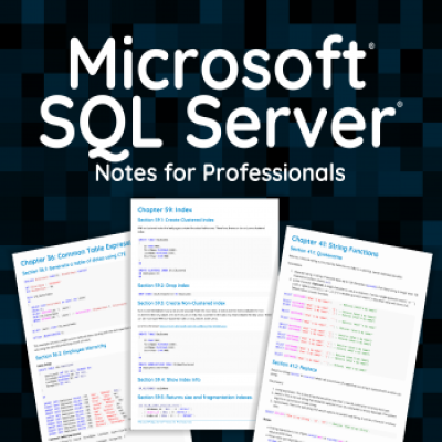 Microsoft SQL Server - Notes for Professionals - KDE Store