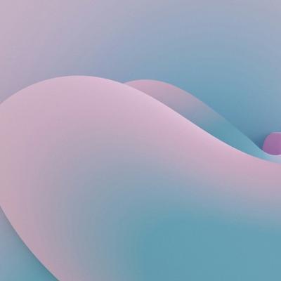 Blue and pink wave pattern HQ - KDE Store