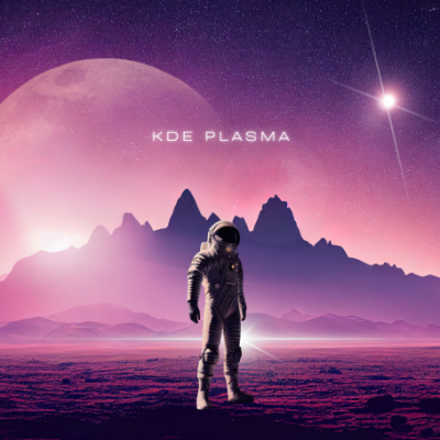 Kde Plasma - Astronaut far away planet - KDE Store