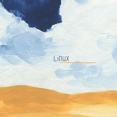 Linux - Cloud sky digital painting - KDE Store