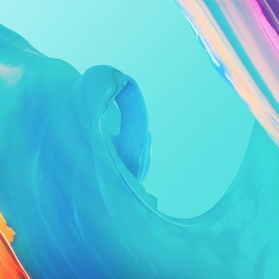 Colorful Wave Painting Abstract Art Design - KDE Store