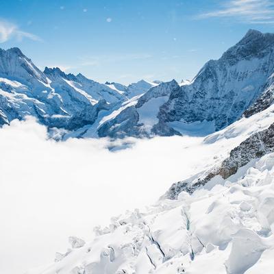 Bernese alps mountains-Winter Landscape HD Wal.. - KDE Store