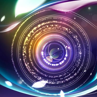 digital abstract eye-Abstract design wallpaper - KDE Store