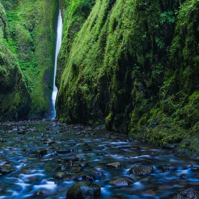 Oregon Gorge Waterfall Oneonta-Nature - KDE Store