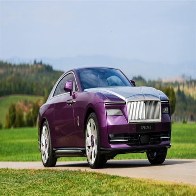 Rolls Royce Spectre 2024 Purple Concept Car 5K - KDE Store