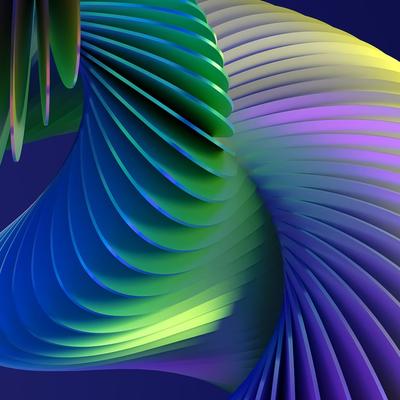 Dynamic Spiral Abstract Artistic Design 5K - KDE Store