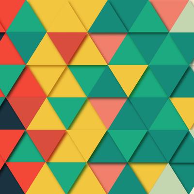 Blue and Yellow Checkered Pattern Full HD - KDE Store