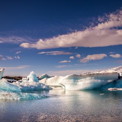 celand glacier lagoon-Scenery Photo - KDE Store