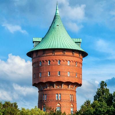 Water tower in Cuxhaven Germany Bing 4K - KDE Store