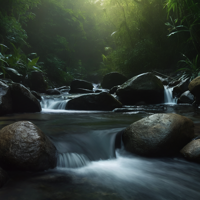 River Through Forest - KDE Store