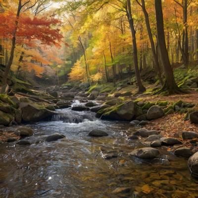 Tranquil Stream Path - KDE Store