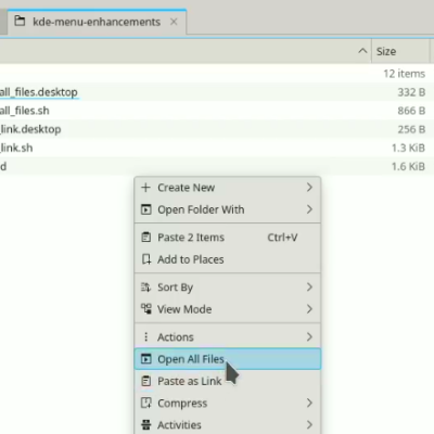 KDE Menu Enhancements - KDE Store