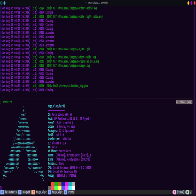 Blueviolet Dark - KDE Store