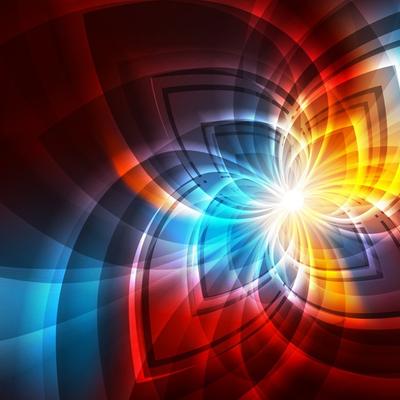 fractal patterns fractals glow lines-Art abstr.. - KDE Store