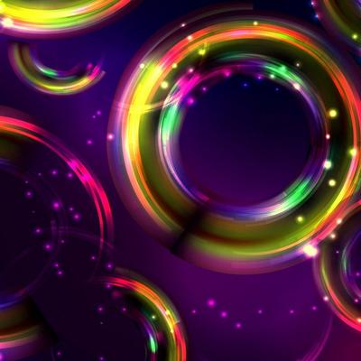 Colorful Circles Abstract-2017 Vector Design W.. - KDE Store