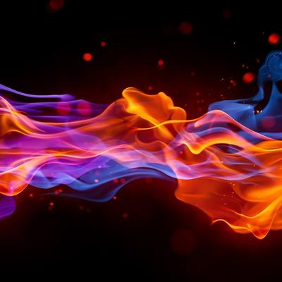 smoke fire-Abstract design wallpaper - KDE Store