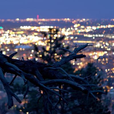 Nature vs city-Cities Photo HD Wallpaper - KDE Store