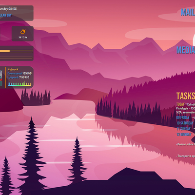 Avalon Conky Theme - KDE Store