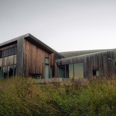 Wood House Meadow Autumn Akureyri Iceland 5K - KDE Store