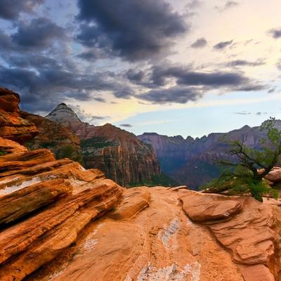 Canyon mountains-Scenery HD Wallpaper - KDE Store