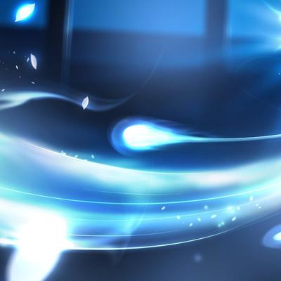 blue light-Abstract creative design wallpaper - KDE Store