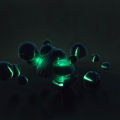 balls 3d-Abstract design wallpaper - KDE Store