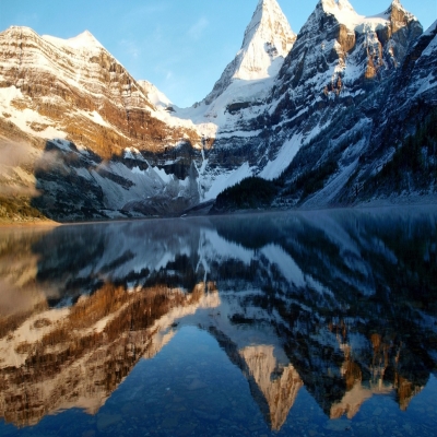 Mount magog reflected lake-Nature Photo HD Wal.. - KDE Store