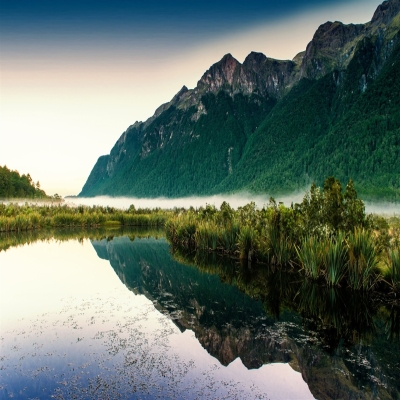 Mountain Reflections-Nature HD Wallpaper - KDE Store