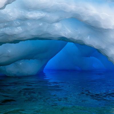 Glacier Cave Alaska-Nature HD Wallpaper - KDE Store