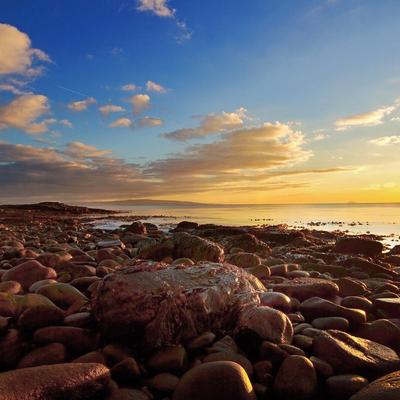 beach full of rocks-Nature HD wallpaper - KDE Store
