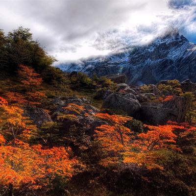 Alpine peaks-Nature landscape wallpaper - KDE Store