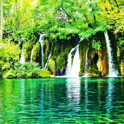 waterfalls-Nature Landscape Wallpapers - KDE Store