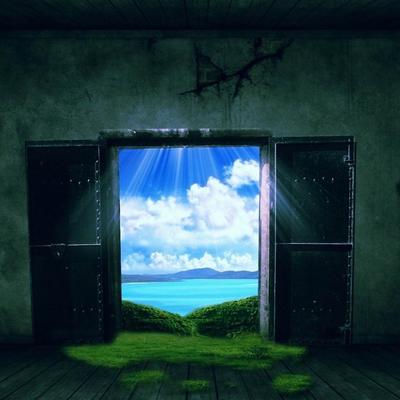 door to nature-Digital Art design HD Wallpaper - KDE Store