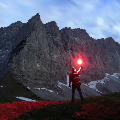 Outdoor Trip Fireworks An Alm Mountains Austri.. - KDE Store