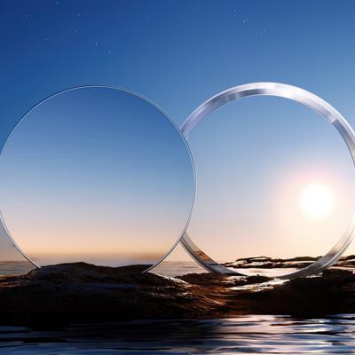 Horizon Through Lens Coast Sunlight Sea 5K - KDE Store