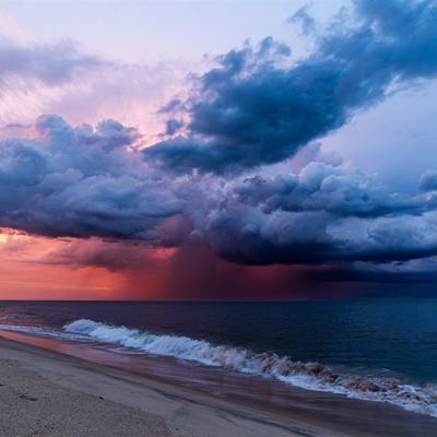 Sea Wave Clouds Sunset Coast Beach Summer 5K Sea_Wave_Clouds - KDE Store