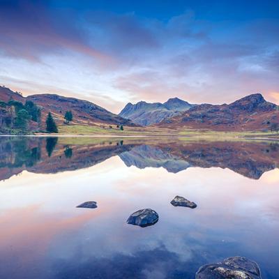 Tranquility Lake Rocks Blea Tarn Ambleside UK .. - KDE Store