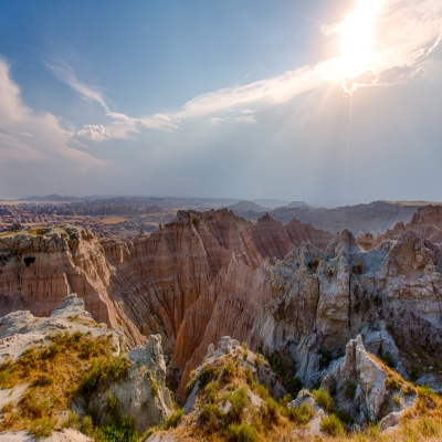 Brown Rocky Mountain Under Blue Sky - KDE Store