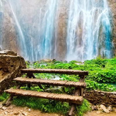 Waterfalls During Daytime Full HD - KDE Store