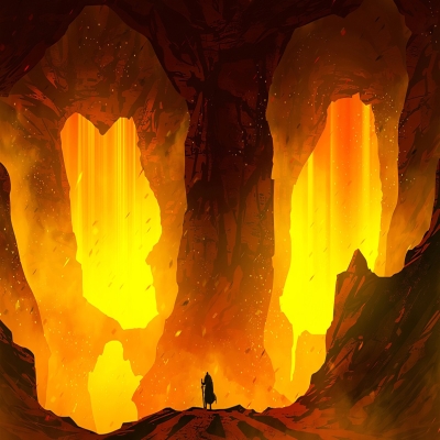 Hellfire abstract illustration 2019 Design Pho.. - KDE Store