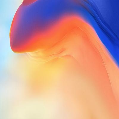Blue yellow purple colorful gradients abstract - KDE Store