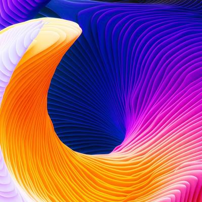 3D Color abstract spiral-Vector design theme w.. - KDE Store