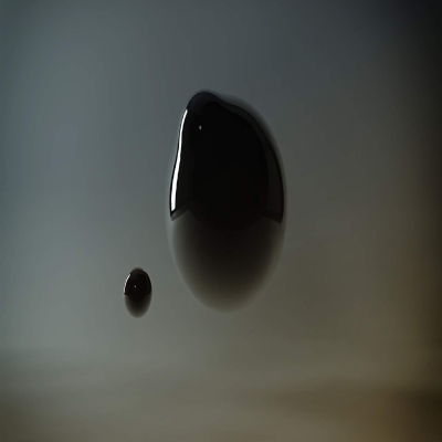 black bubble-3D design abstract Wallpaper - KDE Store