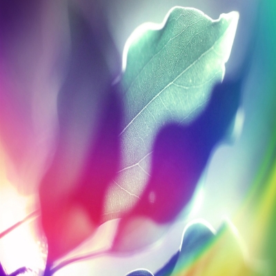 Colorful leaves under the sun-abstract design .. - KDE Store