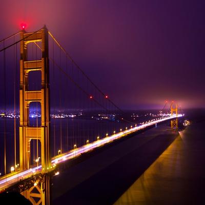 The night sky bridge-Nature HD Wallpaper - KDE Store