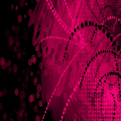 Pink and White Light Illustration Full HD - KDE Store