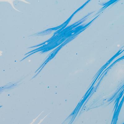 Blue and White Abstract Painting Full HD - KDE Store