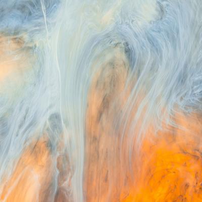 Blue and White Abstract Painting Full HD - KDE Store