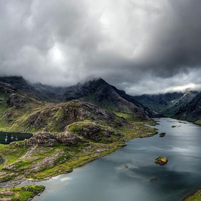 Jungle mountain river canyon cloud - KDE Store